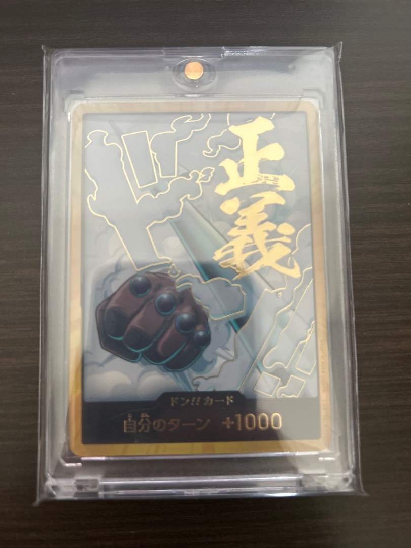 One Piece Card Game - Smoker Don!! Card Gold, Hobbies & Toys, Toys ...