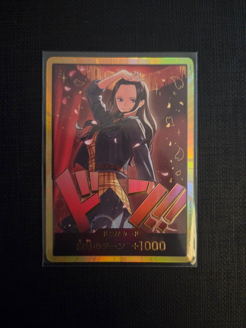 One Piece Card Game EB03 Nico Robin Gold Don, Hobbies & Toys, Toys ...