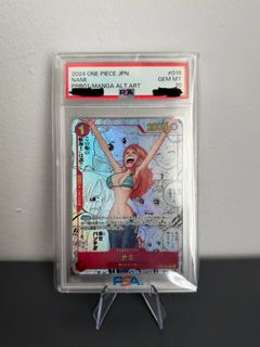 One Piece Nami Manga Alternate Art PSA 10, Hobbies & Toys, Toys & Games ...