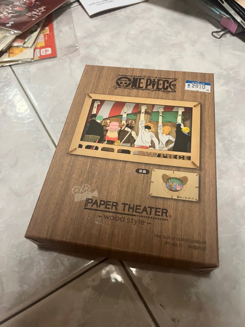One Piece Paper Theater - Wood Style, Hobbies & Toys, Toys & Games on ...