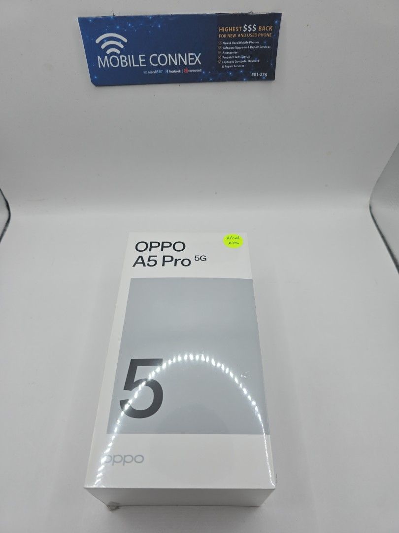 Oppo A5 Pro 5G 128GB Bloom Pink, Mobile Phones & Gadgets, Mobile Phones ...