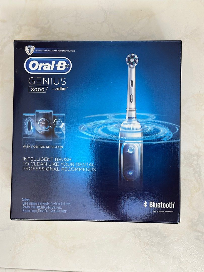 Oral-B Genius 8000 Electric Toothbrush, Beauty & Personal Care, Oral ...