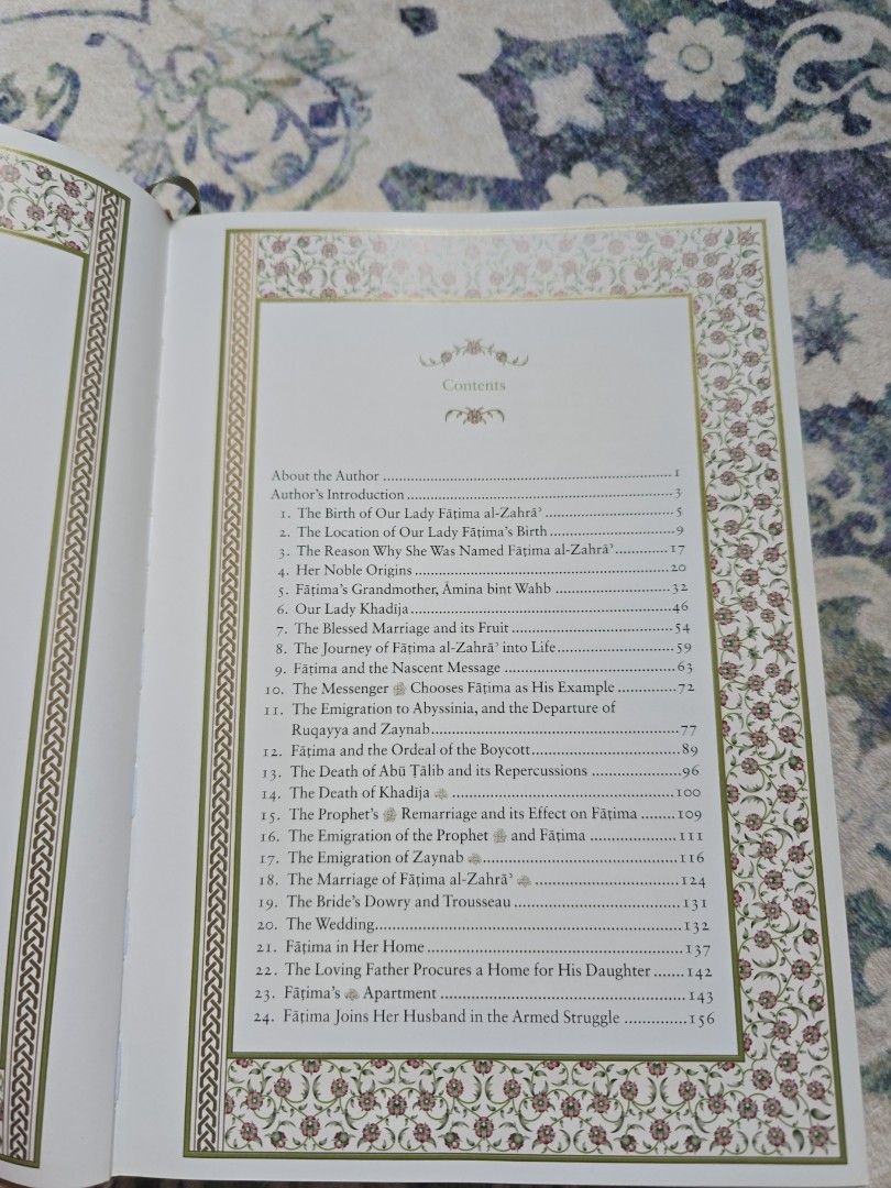 Our lady fatima al zahra WARDA BOOKS, Hobbies & Toys, Religious Items ...