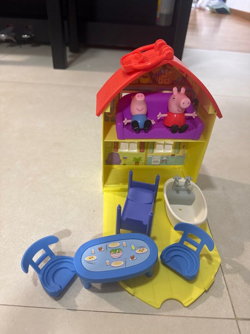 Peppa Pig House Playset, Hobbies & Toys, Toys & Games on Carousell