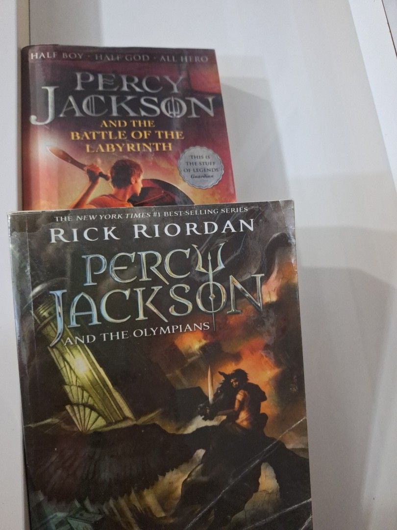 Percy Jackson and the Olympians Books, Hobbies & Toys, Books ...