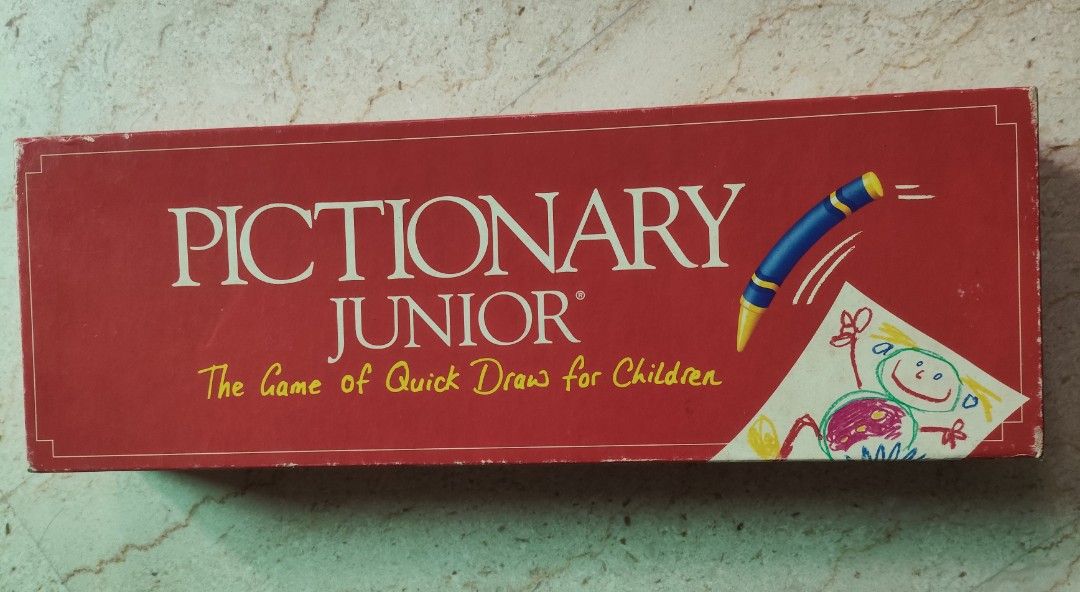 Pictionary Junior Board Game, Hobbies & Toys, Toys & Games on Carousell