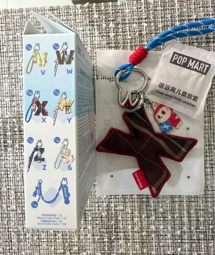 Pin For Love Labubu Alphabet, Hobbies & Toys, Toys & Games on Carousell