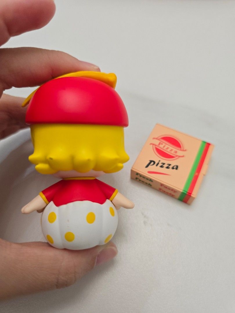 Pizza Chef Toy Figure with Pizza Box Sweet Bean, Hobbies & Toys, Toys ...