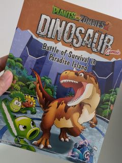 Plants vs Zombies Dinosaur Comic Book Set, Hobbies & Toys, Books ...