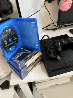 Sony PlayStation 4 with Games and Controller, Video Gaming, Video Game ...
