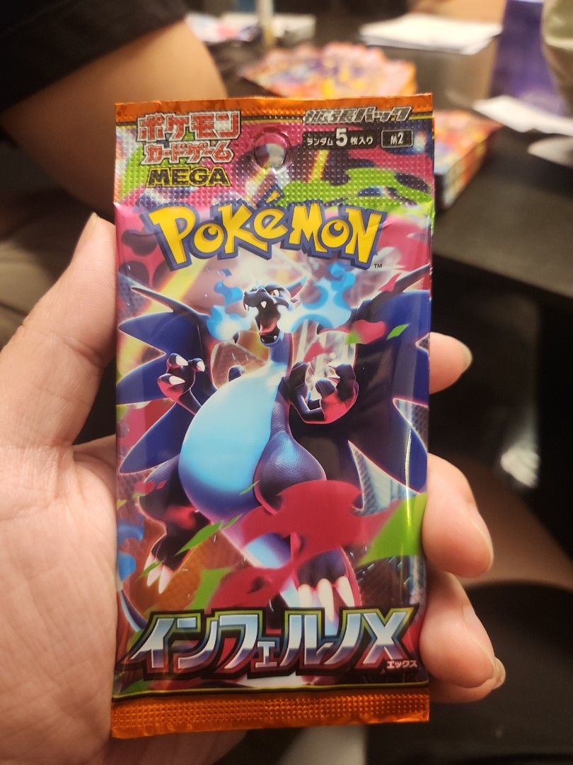 Pokemon Card Pack - XY Mega Evolution Phantasmal Flames, Hobbies & Toys ...