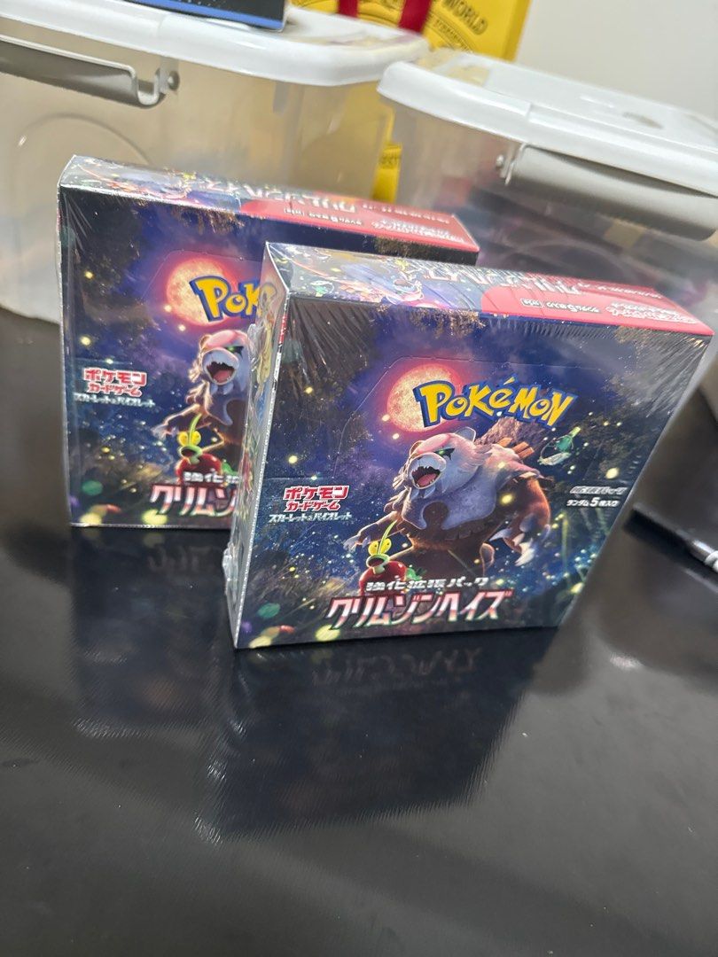 Pokemon Crimson Haze Booster Box - Japanese, Hobbies & Toys, Toys ...