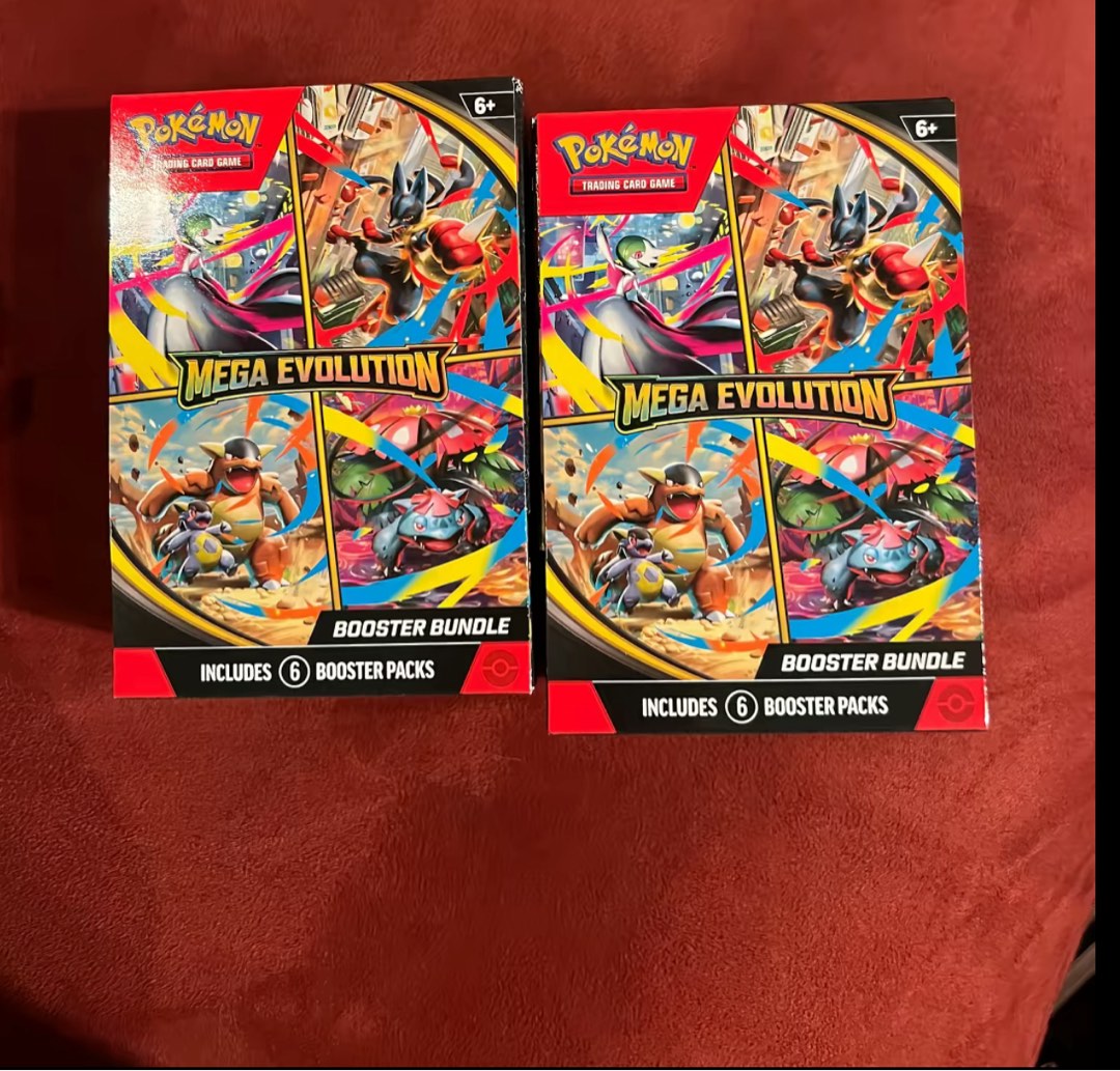 Pokemon Mega Evolution Booster Bundle, Hobbies & Toys, Toys & Games on Carousell