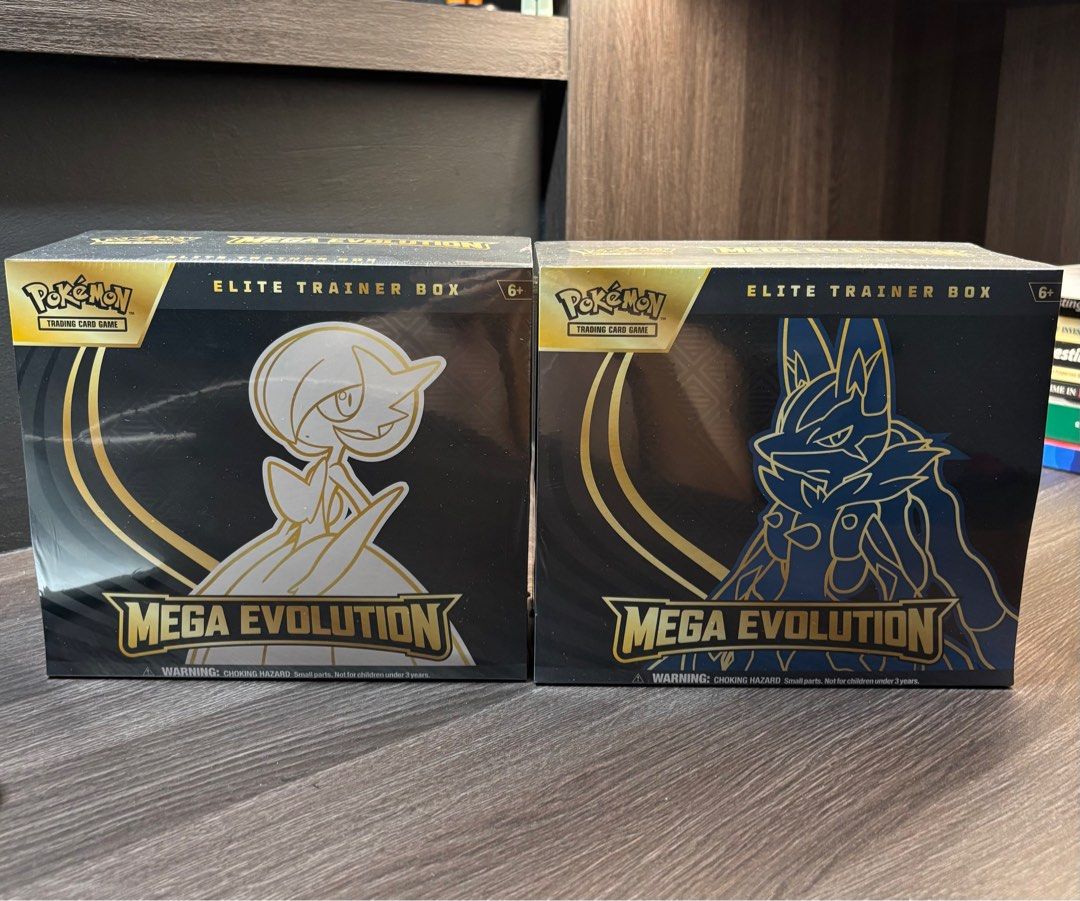 Pokemon TCG Mega Evolution ETB (Lucario and Gardevoir Set), Hobbies ...