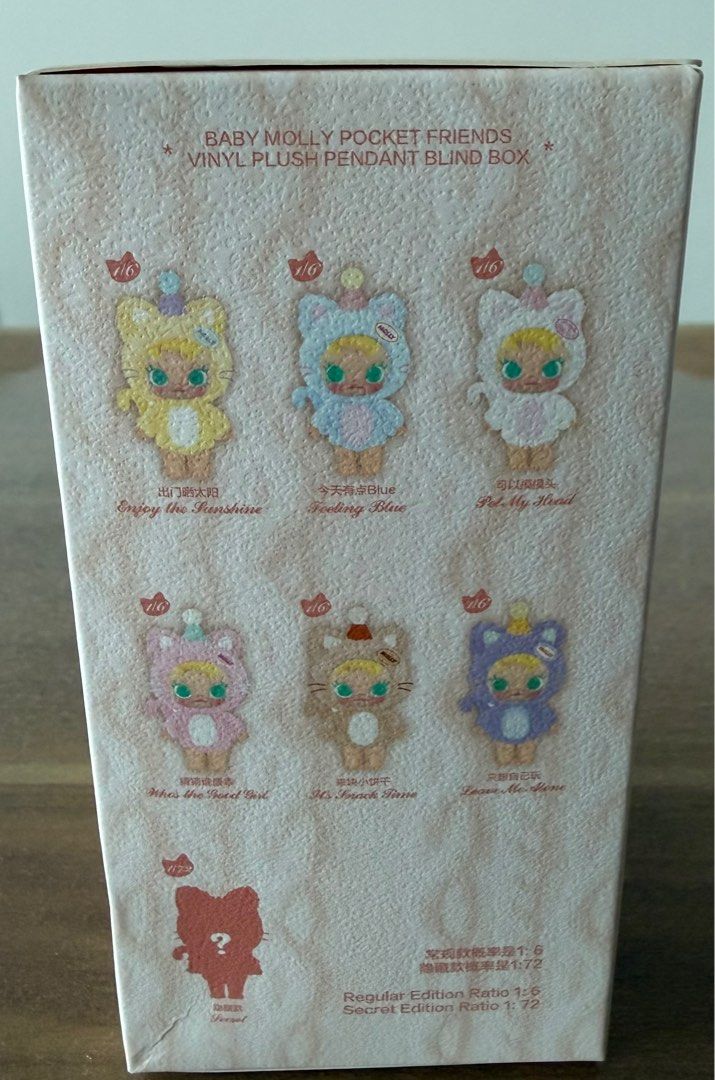 Pop Mart Baby Molly Pocket Friends Blind Box, Hobbies & Toys, Toys ...