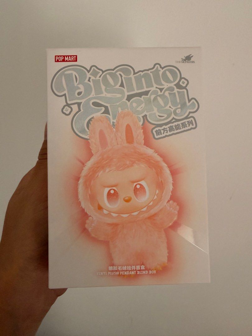 POP MART Big Into Energy Plush Blind Box- Hope (Blue), Hobbies & Toys ...