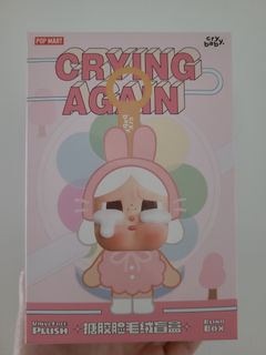 POP MART Crybaby Cheer Up Baby Plush Blind Box, Hobbies & Toys, Toys ...