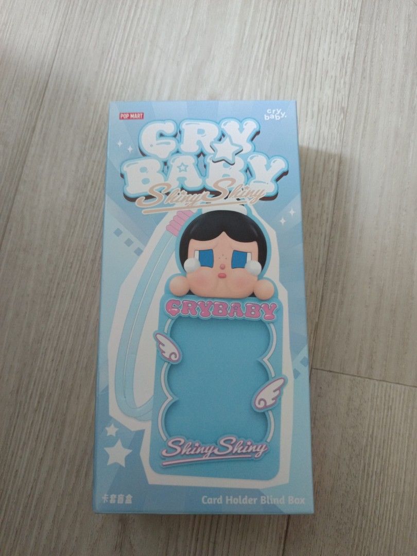 POP MART CRYBABY Shiny Shiny Card Holder Blind Box, Hobbies & Toys ...