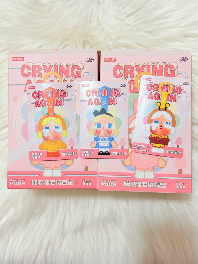 Pop Mart Crybaby Crying Baby Blind Box, Hobbies & Toys, Toys & Games on ...