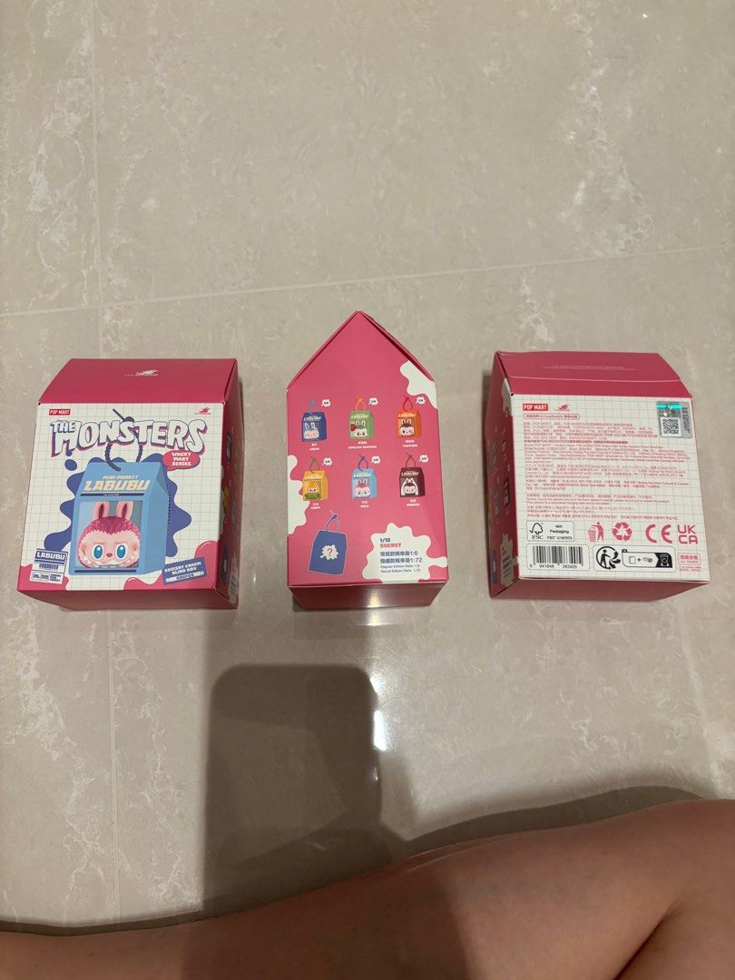Pop Mart The Monsters Wacky Mart Labubu Blind Box, Hobbies & Toys, Toys ...
