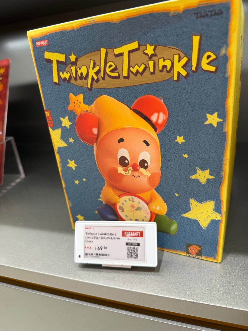 POP MART Twinkle Twinkle Be a Little Star Alarm Clock, Hobbies & Toys ...