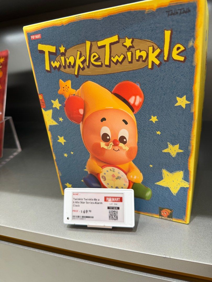 POP MART Twinkle Twinkle Be a Little Star Alarm Clock, Hobbies & Toys ...