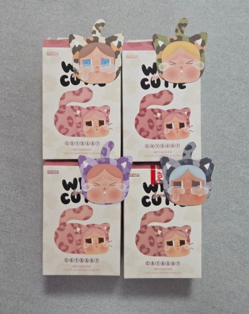 Popmart - Crybaby Wild but cutie series, Hobbies & Toys, Toys & Games ...