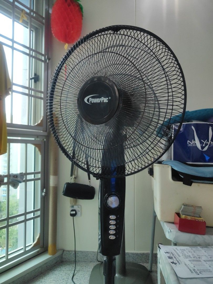 PowerPac Stand Fan, Furniture & Home Living, Lighting & Fans, Fans on ...