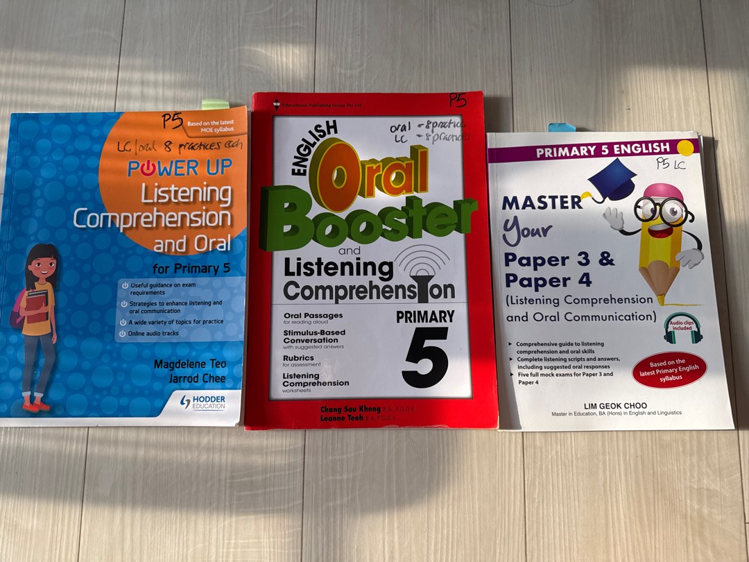 Primary 5 English Listening Comprehension Books, Hobbies & Toys, Books ...