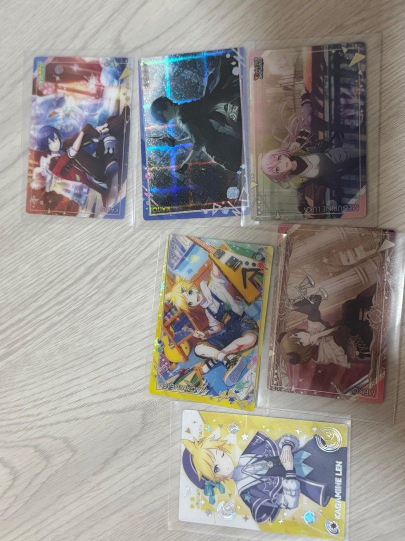 Project Sekai wafer cards - Virtual Singer, Hobbies & Toys, Toys ...