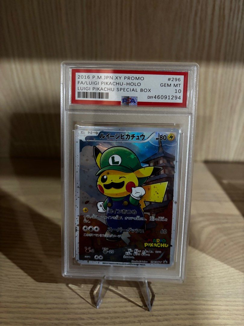 Proxy custom full Mario pikachu cards psa 10, Hobbies & Toys, Toys ...