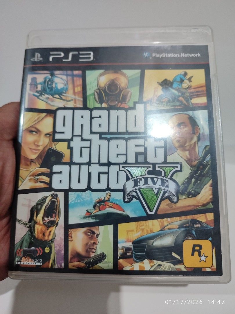 PS3 - Grand Theft Auto V / GTA V (PRE-LOVED) "R3", Video Gaming, Video ...