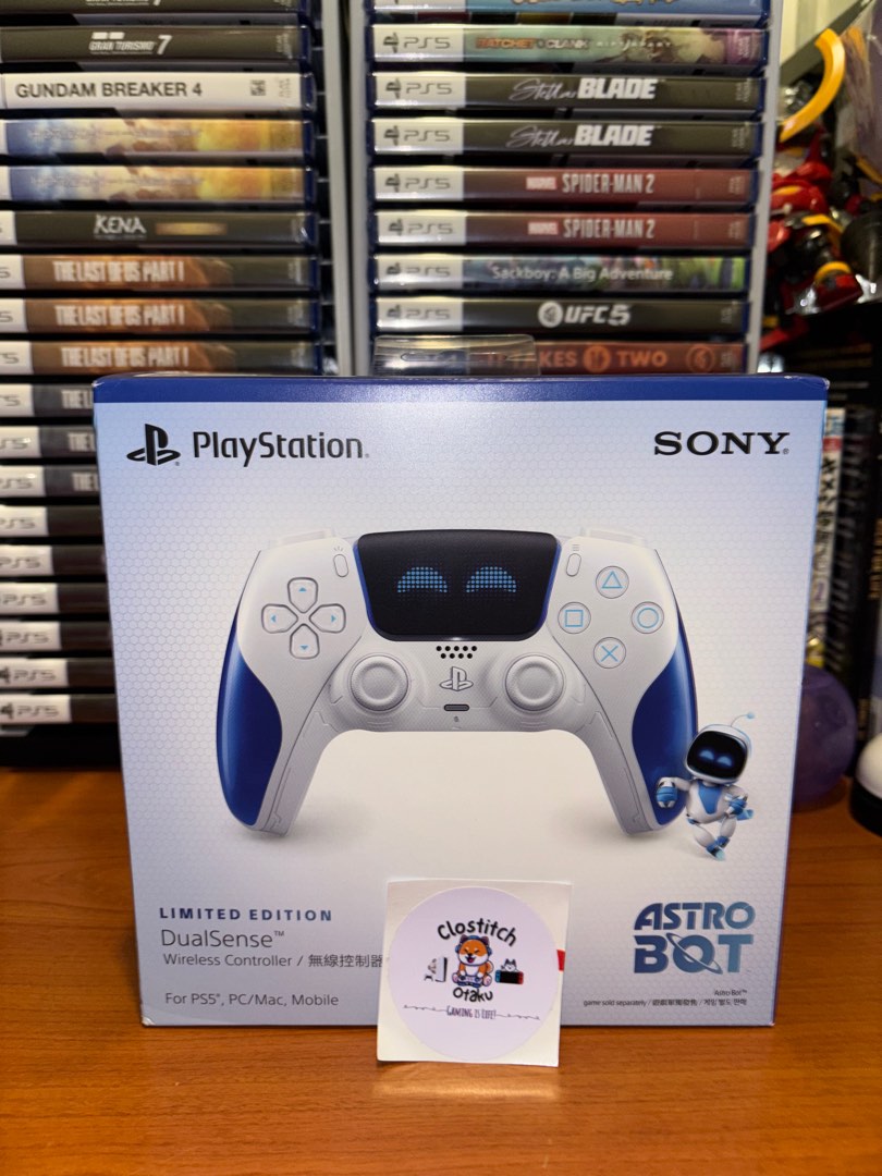 PS5 Astro Bot Limited Edition Controller Dual Sense, Video Gaming ...