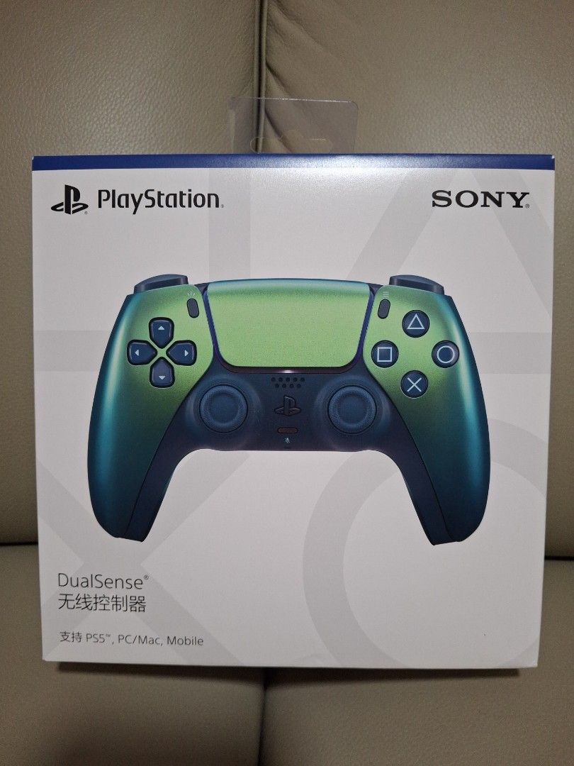 PS5 Controller Chroma Teal, Brand New Seal, Video Gaming, Gaming ...