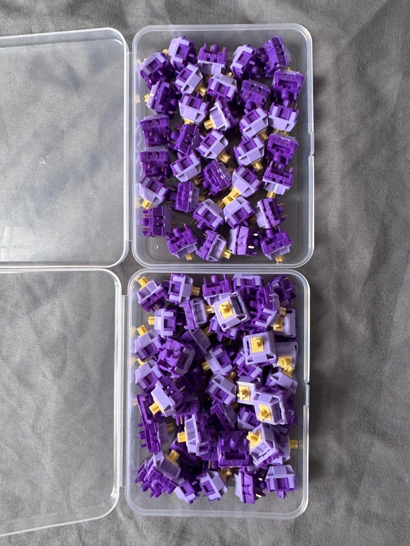 Purple Mechanical Keyboard Switches, Computers & Tech, Parts ...