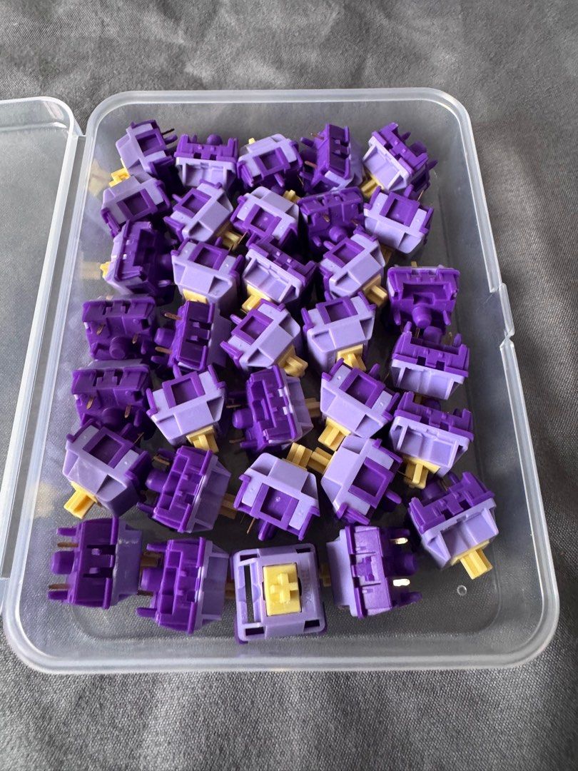 Purple Mechanical Keyboard Switches, Computers & Tech, Parts ...