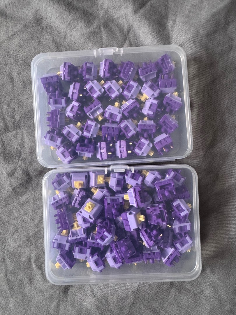 Purple Mechanical Keyboard Switches, Computers & Tech, Parts ...