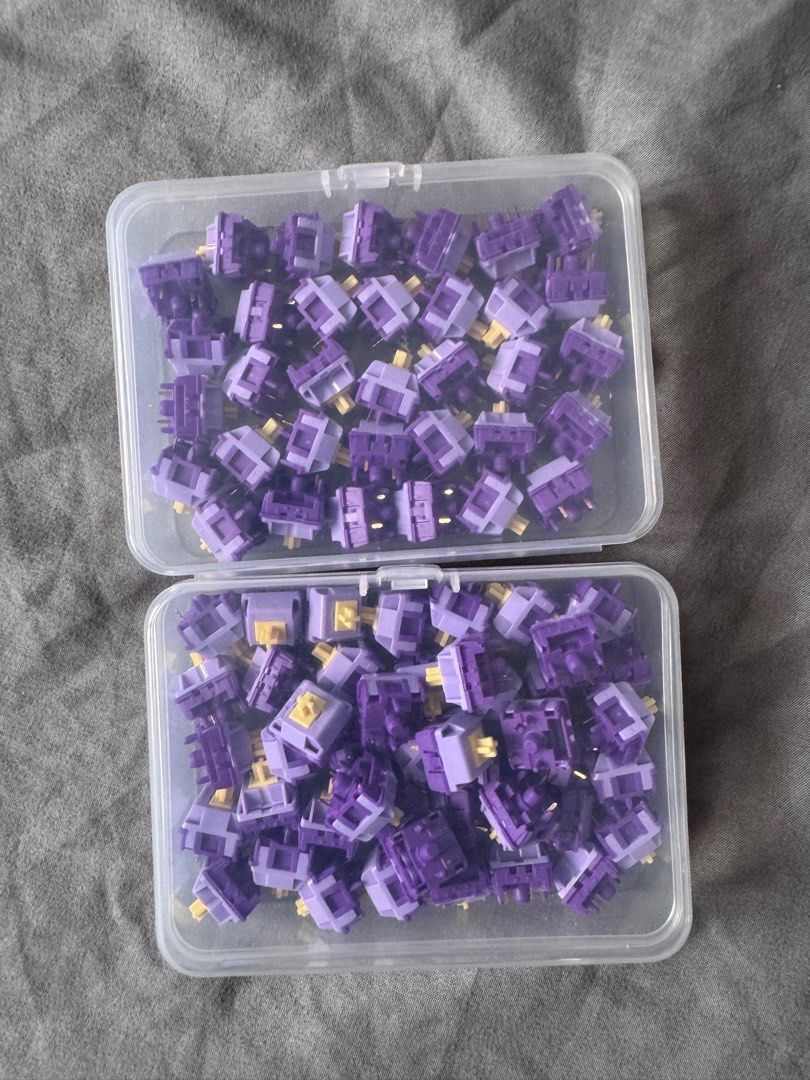 Purple Mechanical Keyboard Switches, Computers & Tech, Parts ...