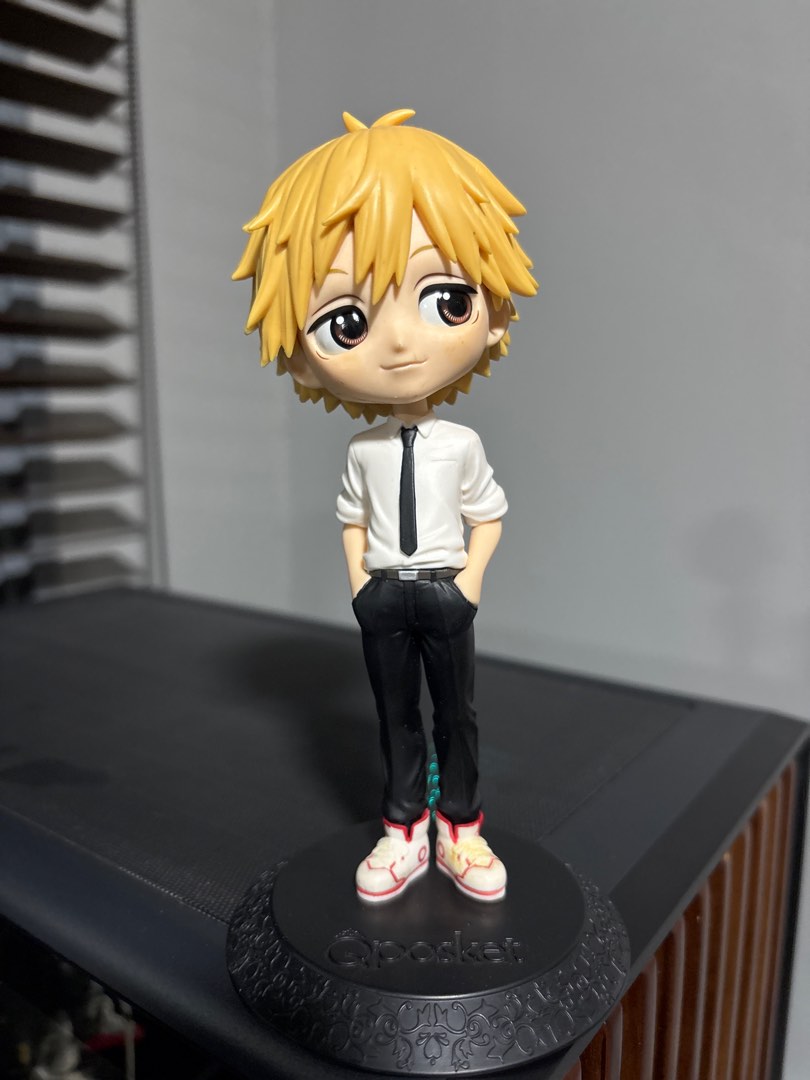 Qpocket Chainsaw Man Denji Figure, Hobbies & Toys, Toys & Games on ...