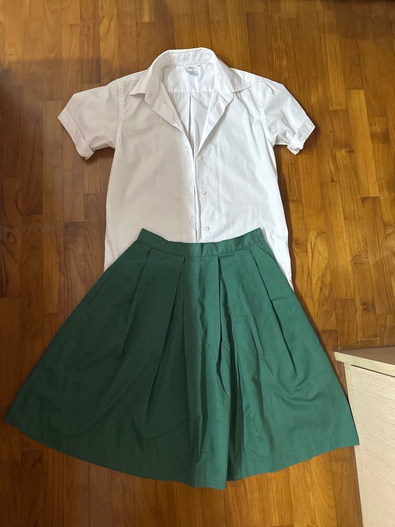 raffles institution (jc) school uniform set, Women's Fashion, Dresses ...