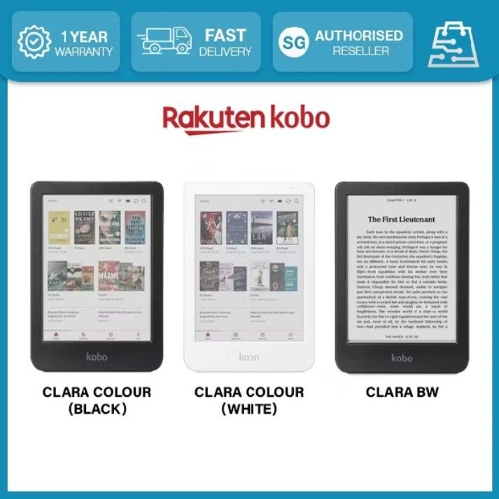 Rakuten Kobo Clara Colour/BW E-reader, Mobile Phones & Gadgets, E ...