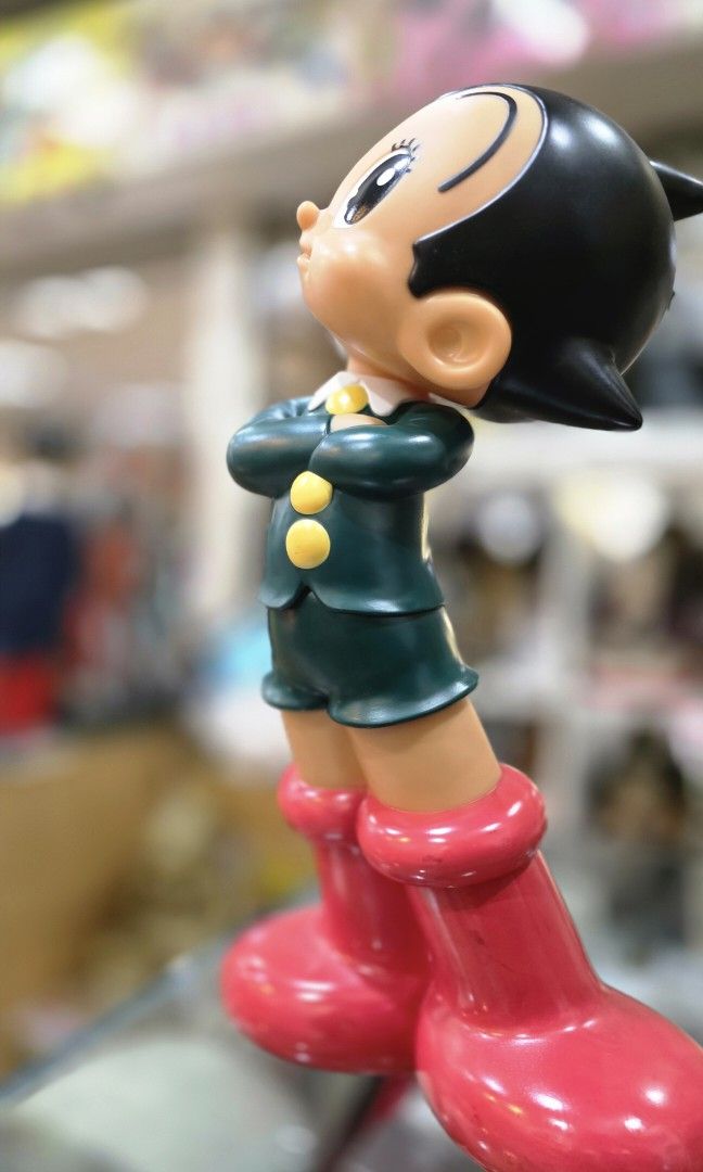 [RARE] Vintage Astro Boy (Mighty Atom) 38cm Vinyl Figure, Hobbies ...
