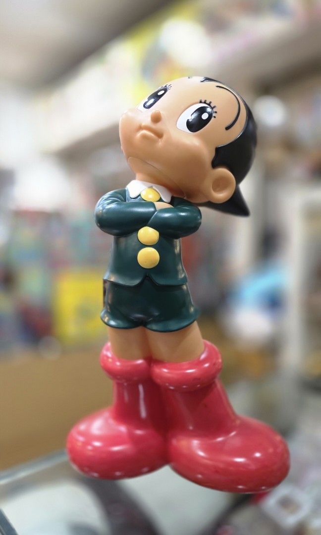 [RARE] Vintage Astro Boy (Mighty Atom) 38cm Vinyl Figure, Hobbies ...