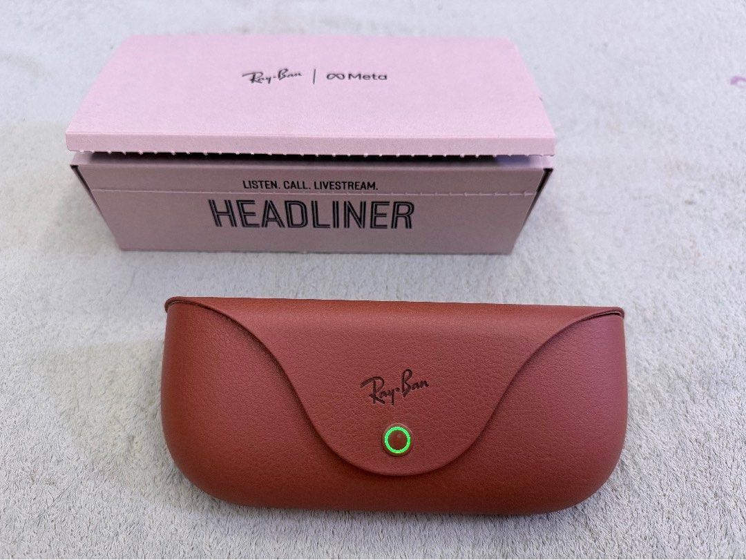 Ray-Ban Meta Headliner Smart Glasses, 男裝, 手錶及配件, 眼鏡 - Carousell