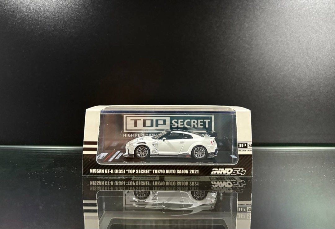 ‼️READ DESCRIPTION‼️ 1/64 Inno64 Nissan GT-R R35 Top Secret Tokyo Auto ...