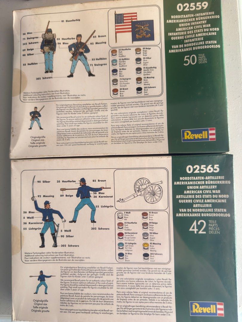 Revell American Civil War Model Kits, Hobbies & Toys, Toys & Games on ...