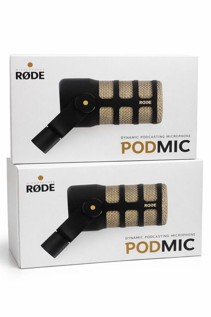 Rode PodMic Dynamic Podcasting Microphone - Barely Used, Audio ...