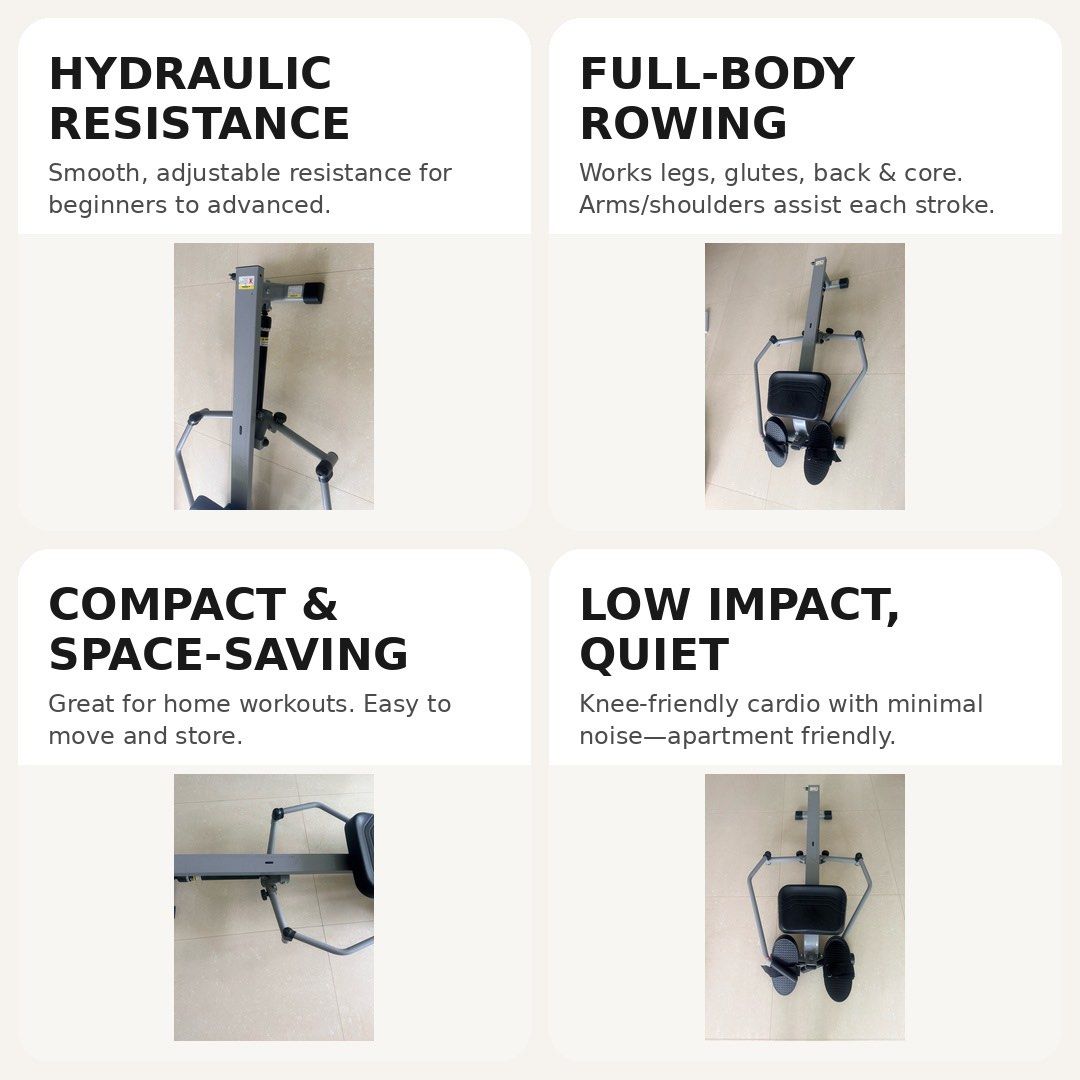 Rowing Machine - Home Gym Equipment, Sports Equipment, Exercise ...