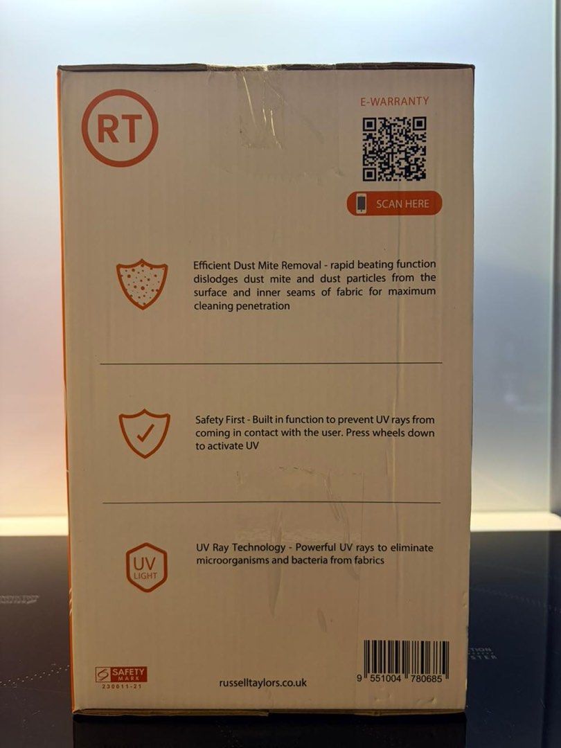 Russell Taylors Dust Mite Vacuum VM-10, TV & Home Appliances, Vacuum ...