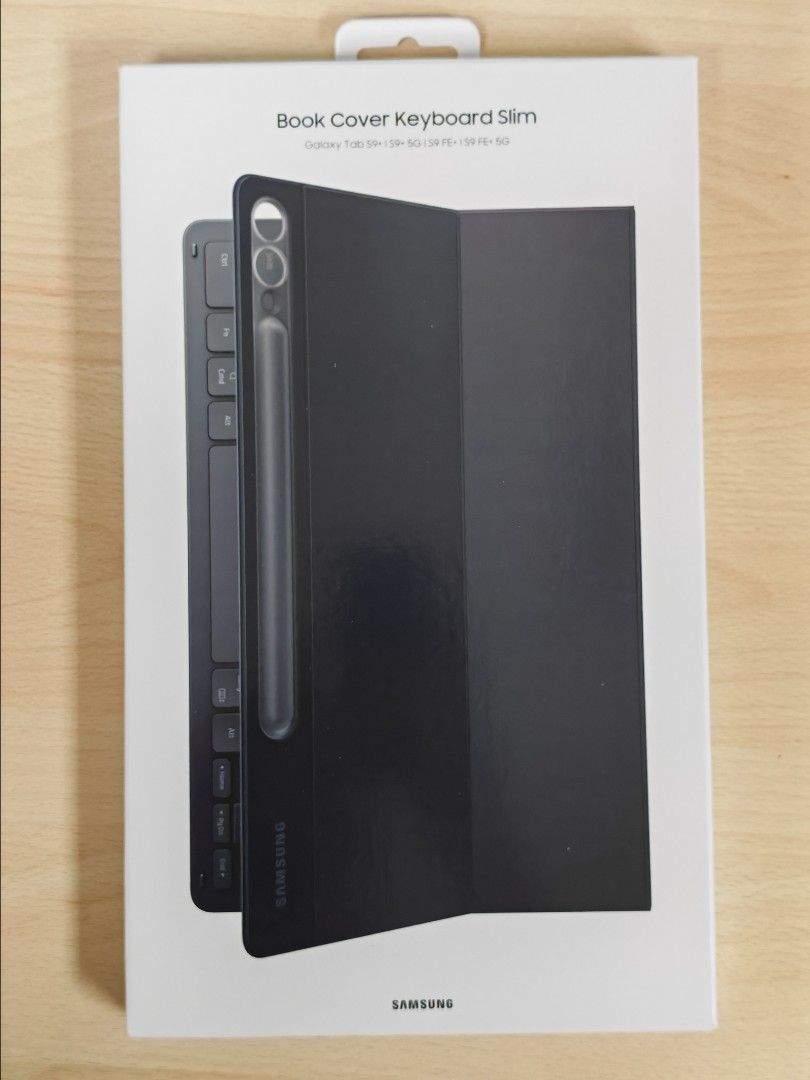 Samsung Book Cover Keyboard Slim for Galaxy Tab S9+ S9FE+ S10+, Mobile ...